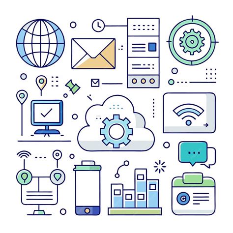 Cloud Computing Services Manage Data With Efficiency Security Premium Ai Generated Vector