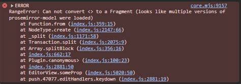 Rangeerror Can Not Convert To A Fragment Looks Like Multiple Versions Of 4each Forum