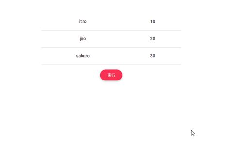 javascript tableのtr要素を作成する mebee