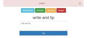 Simple Angular Tip Service With Bootstrap Styles Angular Script