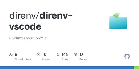 Github Direnvdirenv Vscode Unclutter Your Profile