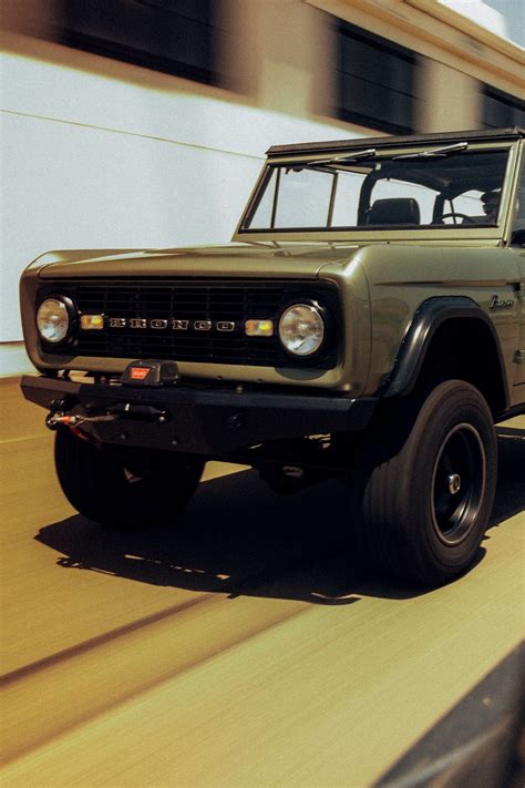 Early Bronco Electric Conversion 1966 77 Ford Bronco Vintage Ford