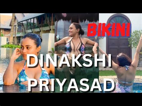 New Hot Sexy Dinakshie Priyasad Bikini Pics