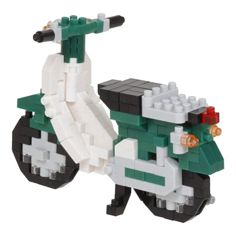 Nanoblock Honda Super Cub 50 Green Ver 200 Pieces [kawada] Nin