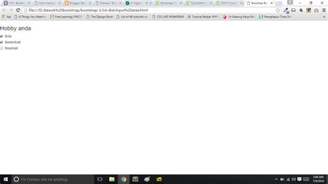 belajar bootstrap part 6 mengenai form bagian 1 tutorial programming
