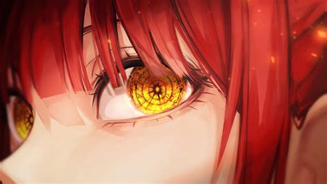 Chainsaw Man Makima Eyes K J Wallpaper Pc Desktop