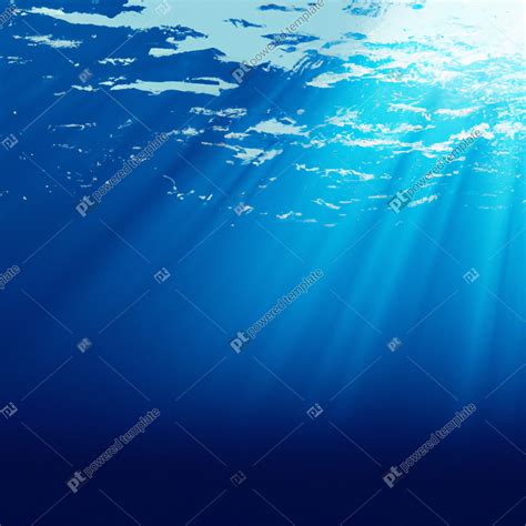 Blue Ocean Surface Seen From Underwater正版照片115862