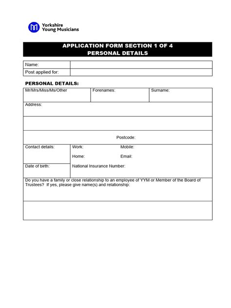Staff App Form 2 2 Download Free Pdf Justice Crime And Violence