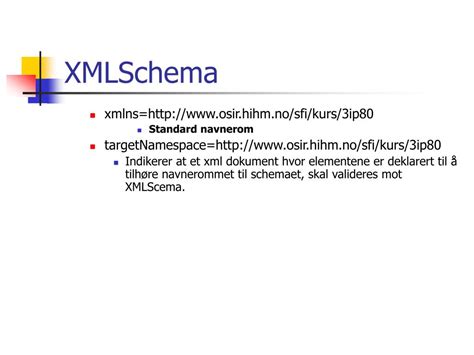 Ppt Xmlschema Powerpoint Presentation Free Download Id4297573