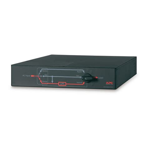 apc service bypass panel 230v 32a mbb hardwire input 4 iec 320