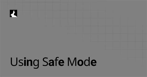 Using Safe Mode Trade Platform
