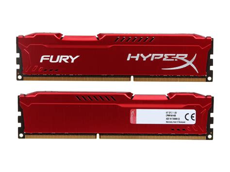 HyperX FURY 16GB 2 X 8GB 240 Pin DDR3 SDRAM DDR3 1333 PC3 10600 Desktop Memory Model