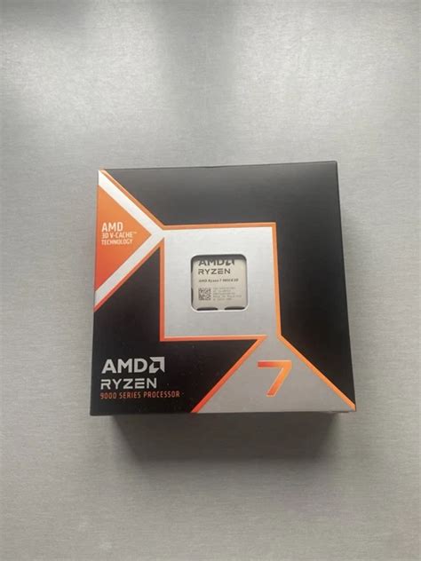 Amd Ryzen 7 9800x3d 8 Core 16 Thread Am5 Processor New And Sealed In