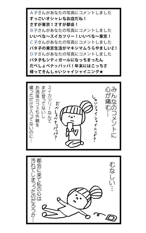 田舎から上京して働いてるけど友達もできなくてお金も気力も無い女子の話