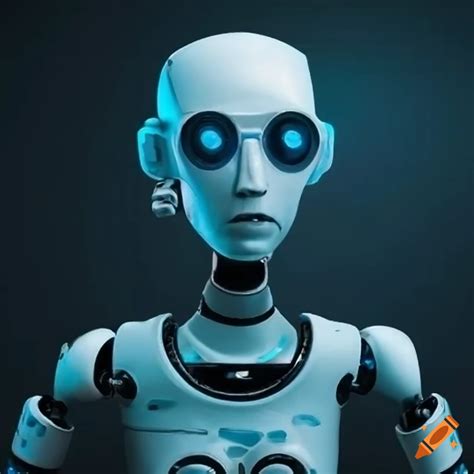 high tech robot on craiyon