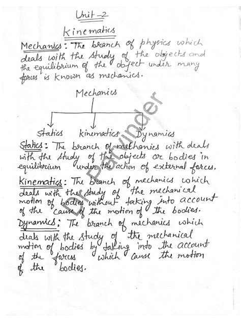 Unit 2 Kinematics Pdf Unit 2 Kinematics Pdf