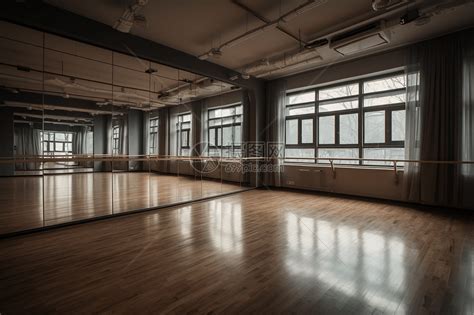 宽敞的舞蹈室高清图片下载 正版图片600013536 摄图网