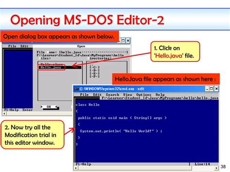 Installing Jdk And First Java Program Pptx