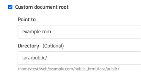 Deploy Laravel 10 To Publichtml As A Root Community Support Hestia Control Panel Discourse