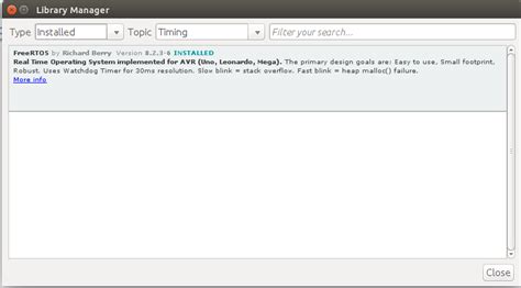 arduino freertos gone bush