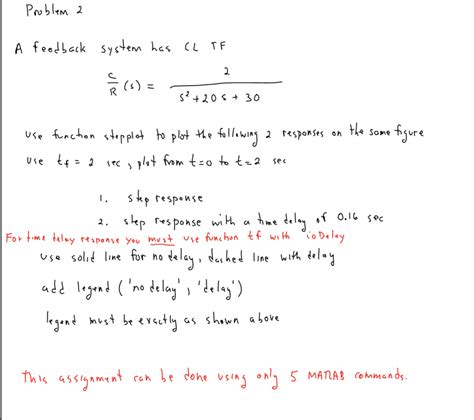 Solved A Feedback System Has CL TF RC S S S Use Chegg