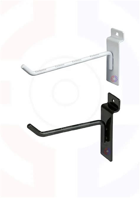 White And Black Mild Steel Slatwall Hook Lock At ₹ 30piece In Mumbai Id 2854076011633