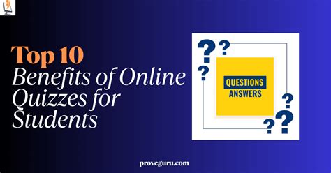 Top 10 Benefits Of Online Quizzes