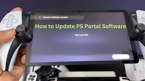 How To Update PS Portal Software YouTube