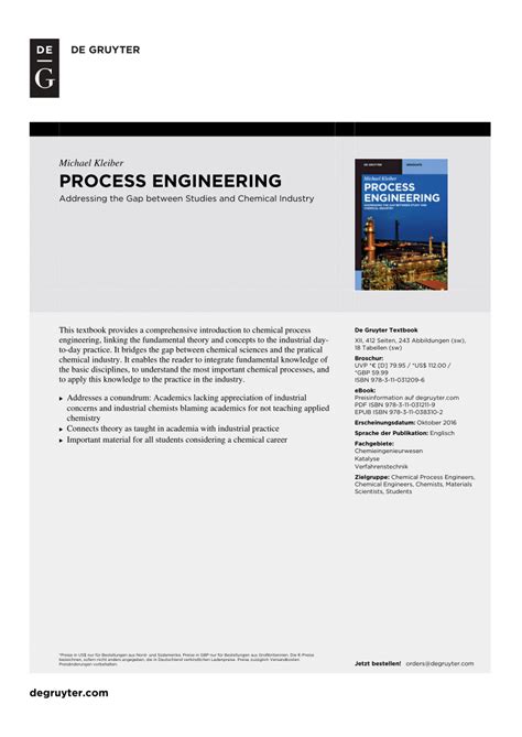 PDF Process Engineering