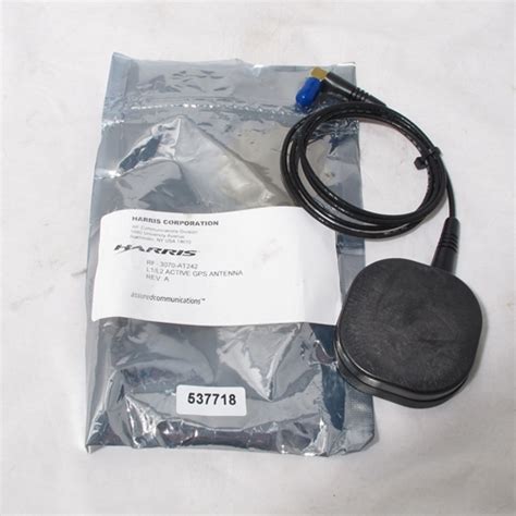 american milspec llc harris rf 3070 at242 l1 l2 active gps antenna new