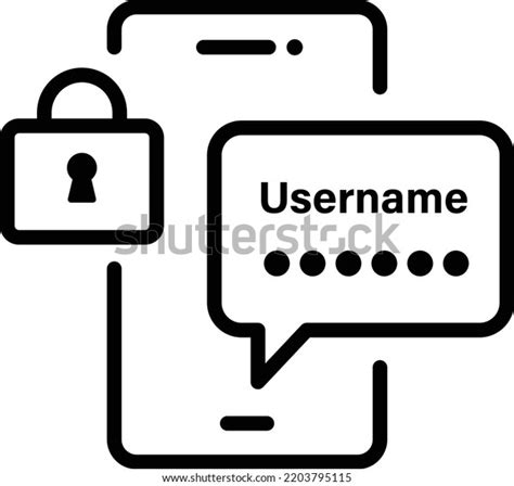 2fa Twofactor Authentication Otp Onetime Password Stock Vector Royalty