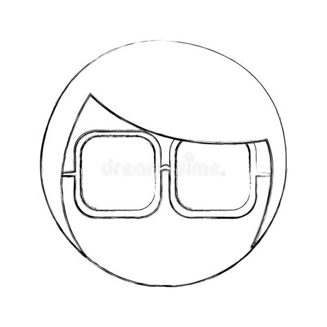 Male Nerd Avatar Character Stock Vector Illustration Of Adorable 93017770