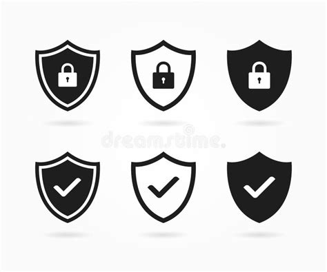 Security Shield Sign Security Shield Icons Security Shield Symbol