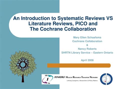 Ppt Mastering Systematic Reviews For Evidence Based Research