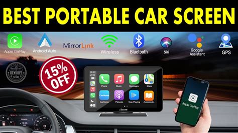 Best 9 Inch Portable Carplay Screen 🌟 Carpuride 2022 🌟 Unboxing Review Youtube