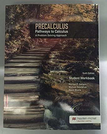 Precalculus Pathways To Calculus Babe Workbook Unknown Author Amazon Com Books
