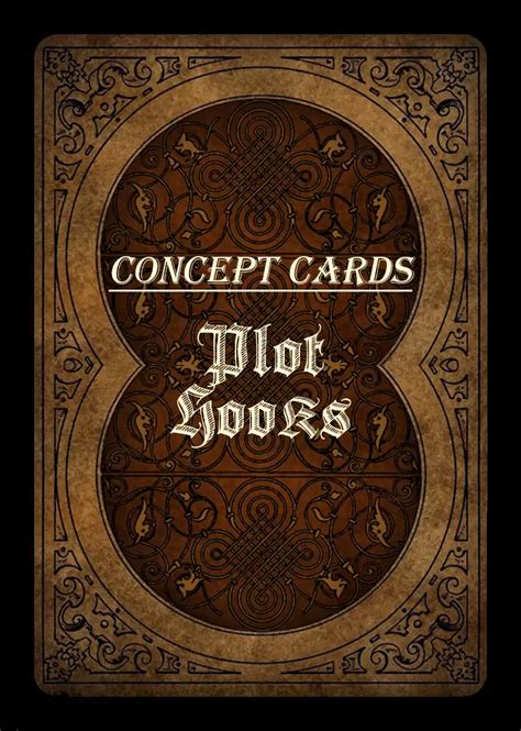 Concept Cards Plot Hooks Artemis Games Concept Cards Drivethrurpg