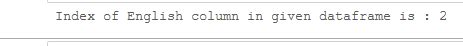 Get Column Index From Column Name Of A Given Pandas Dataframe Geeksforgeeks