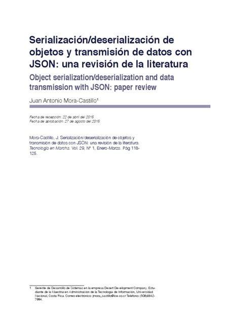 Serialización Deserialización De Objetos Y Transmisión De Datos Con