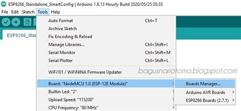Cara Menambahkan Board Nodemcu Esp Ke Arduino Ide Gp Speed