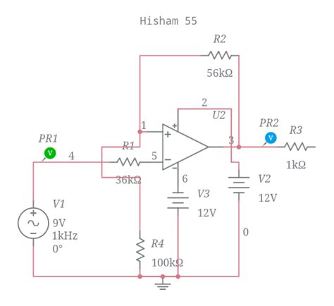 SCHMITT TRIGGER Multisim Live