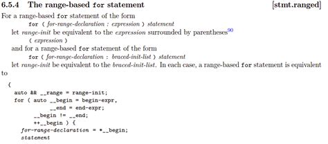 C11 How C Ranged Based Loops Work Internally Stack Overflow