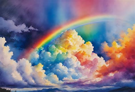Rainbow Effect In Clouds At Patrick Jefferson Blog