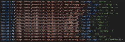 开源好用的所见即所得 wysiwyg 编辑器：editor js 所见即所得编辑器 csdn博客