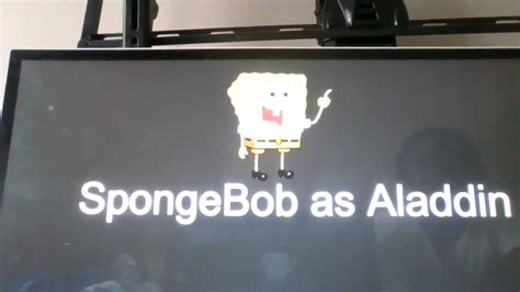 Spongebobladdin Cast Video Youtube