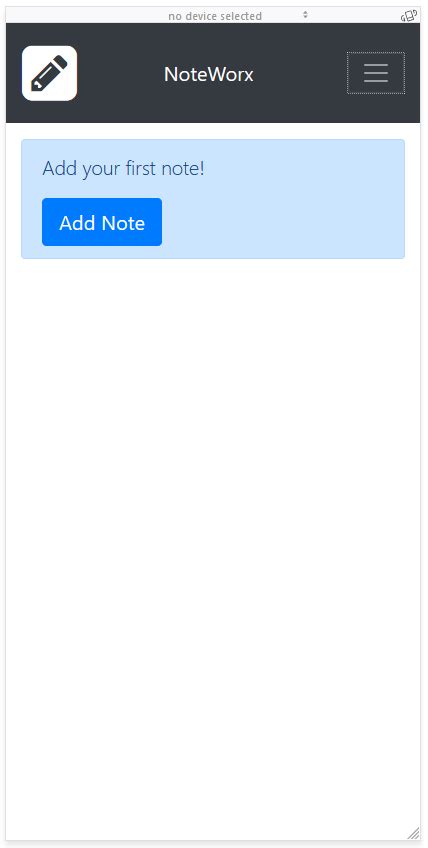 GitHub Drminnaar Noteworx Expressui Mongodb A Basic Note Application That Uses An Express