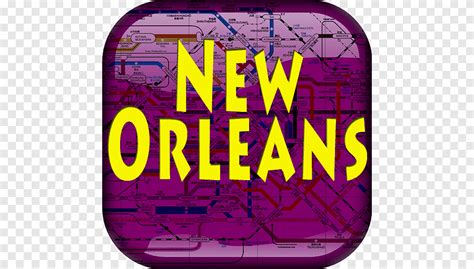 Brand Font New Orleans Purple Text Png Pngegg
