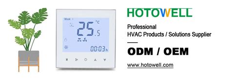 Smart Fan Coil Thermostat 0 10v Modulating Thermostat With Modbus Communication