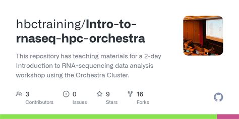 Intro To Rnaseq Hpc Orchestralectureshpcintroslidesradhikapdf At Master · Hbctraining