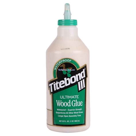 Клей Titebond III Ultimate D4 (влагостойкий) 946 мл | Woodincolor.ru в ...
